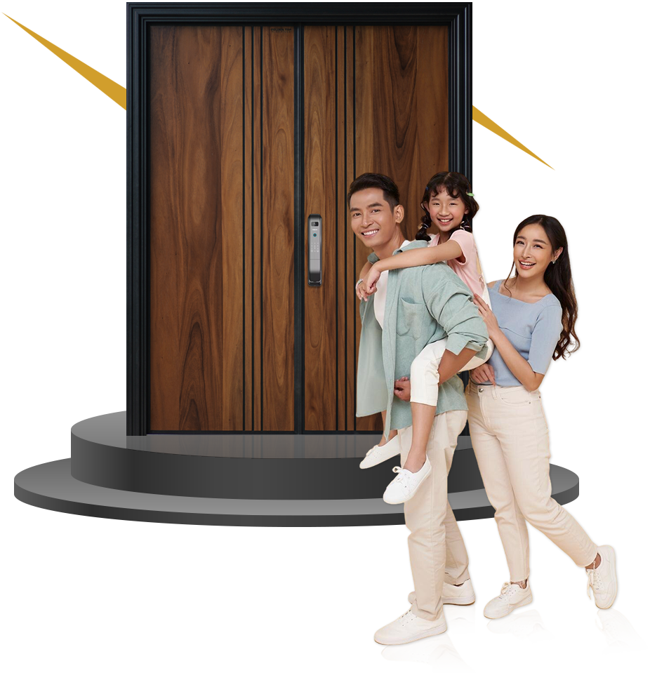Timber Security Door Series Supplier Malaysia | Golden Top
